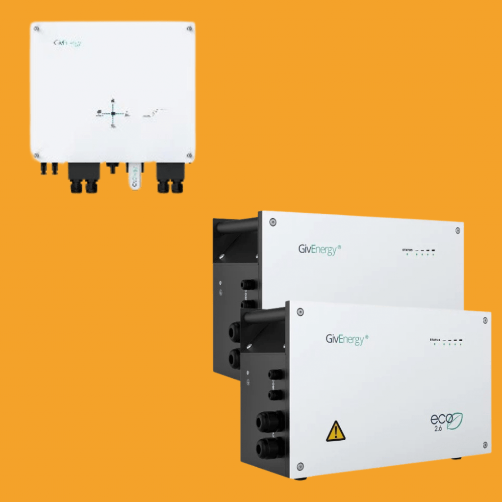 GivEnergy 5kw Hybrid Inverter + 5.2kWh Battery Storage – Solar Battery Group
