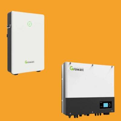 Growatt 6kw Hybrid Inverter + 6.5kWh battery Storage – Solar Battery Group