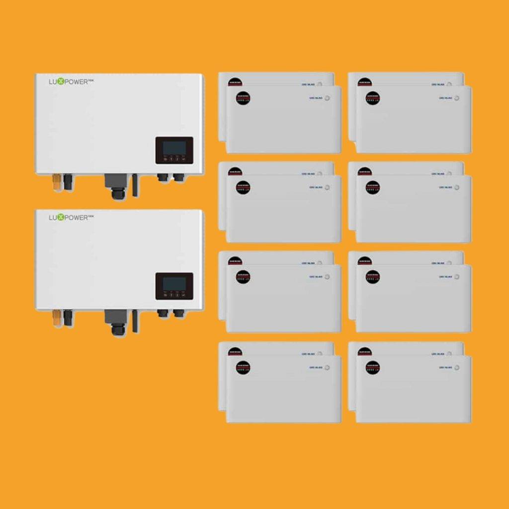 Lux Dual Squirrel Pod + GreenLinx 51.2kWh Battery Storage – Solar ...